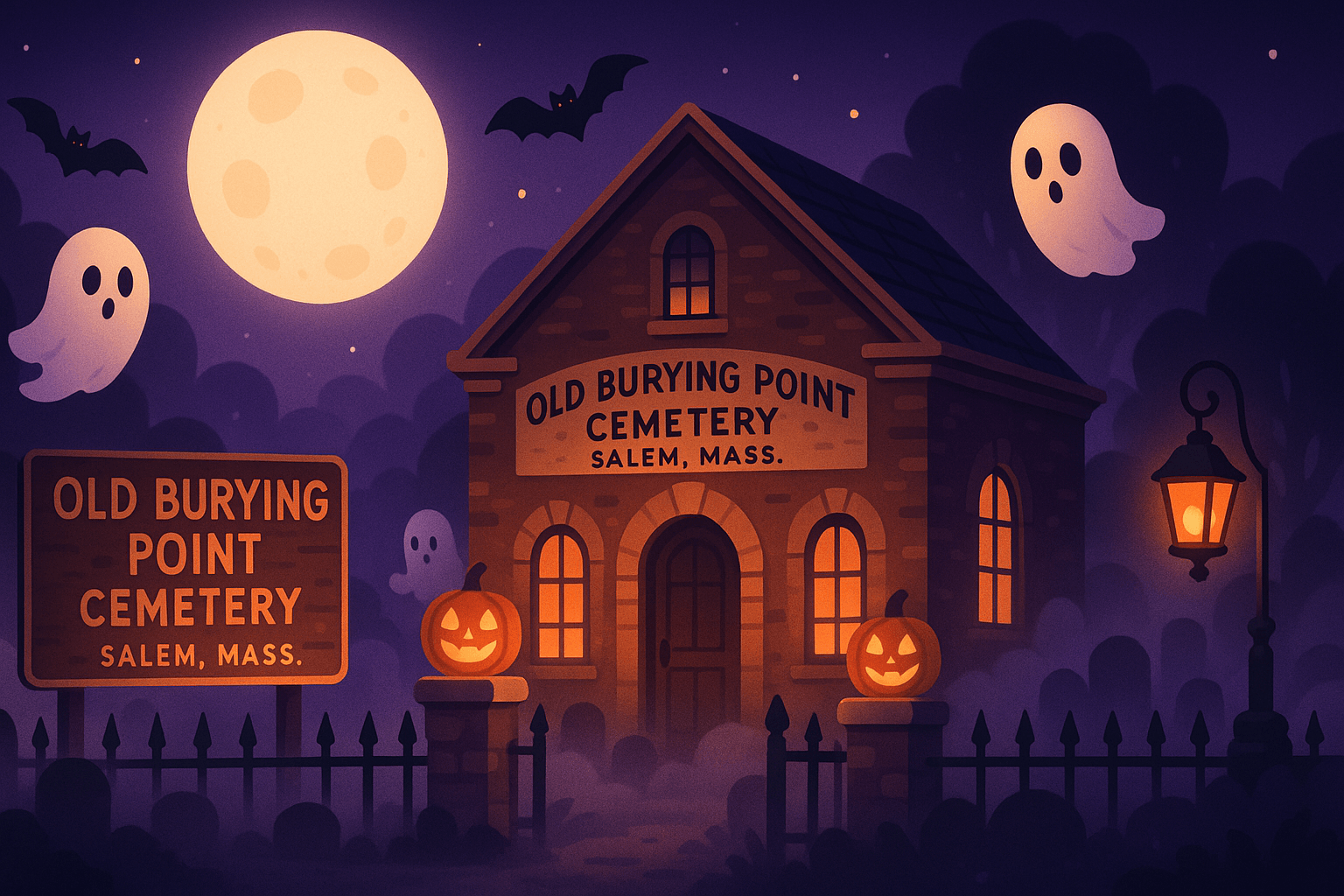 Old Burying Point Cemetery - Epic Spooky Adventures